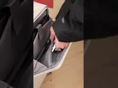 Cina 2in1 Set include 14 pollici, 20 pollici bagaglio con materiale resistente agli graffi, tasca aperta davanti, portatile, carrello portatile, fornitore di bagagli con portacoppe nascosto, valigia PC, custodia a guscio rigido in vendita