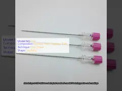 China Spinal Anesthesia 304 Stainless Steel Needle 21G With Scale Custom Marking for sale