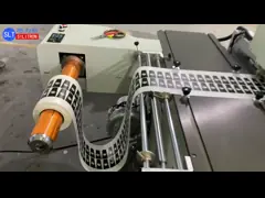 China Dual Head CCD Hole Punching Machine with 1-5mm Punching Diameter and 0.05-0.35mm Thickness for 220V/50Hz Power Supply for sale