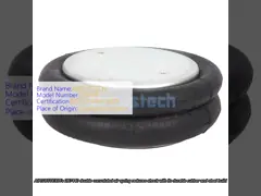 Double Convoluted Air Spring GMC 693230 1/4NPTF Port Size Cross Gart 271.2.209