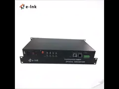 8-Ch 1080P HD Video + 1-Ch 10/100M Ethernet + 1-Ch FXO/FXS Telephone + 1-Ch Backward Data RS485 Over