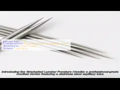 Graduated Lumbar Puncture Needle for Professional Medical Supply Use