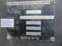 Used Volvo Ec290blc Crawler Hydraulic Excavators in Low Price for Sale
