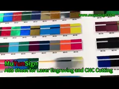 China Double Color Plastic ABS Sheet Customized Thickness / Color 1220x2440mm for sale