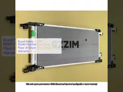 China Auto Accessories Replacement Oem 884a0-02360 Air Condensers Car Ac Condenser Unit For Toyota Corolla 2023 Automobile Spare Part for sale