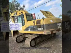 Hot Selling Used Excavators Cat 320gc Second-Hand Original Cat 320gc Crawler Excavators Excellent Working Performance Used 320gc