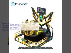 Experience the Ultimate Adventure with Double Seats VR Amusement Park Equipment and Joystick Controller