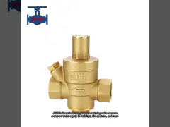 ISO9001 and ISO14001 Certified Threaded Brass Pressure Reducing Valve with 18 Months Warranty for Water Steam and Oil Applications