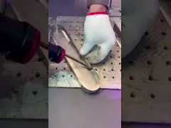 China QCW 1500 Hanniu Laser Welding Machine For Thin Plate Metal Materials SS CS Aluminum for sale