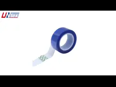 China Splicing tape  PET heat resistant tape  blue transparent for sale