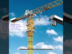 China China 4t Qtz40 4808 Hammer-Head Topkit Small Tower Crane Price with Spare Parts for sale