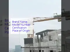 China Tower Crane Rentals Zoomlion 7020-12 Advanced for Ultra-Large Construction and Infrastructure Projects for sale