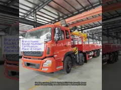 China Custom Configured HOWO Zz1048d3314c1r Knuckle Boom Mounted Crane for Sale for sale