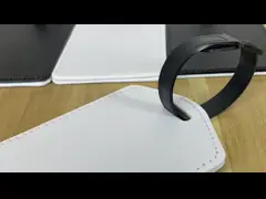 China PU Leather Blank Sublimation Baggage Tag Custom Print Your Picture Luggage Tag for sale