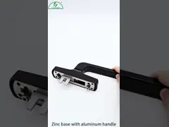 Zinc Alloy Multi Point Door Handle with Double Interpolation Profile