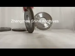 200mm 14F1 metal bond diamond wheel for carbide roll grinding or profile.