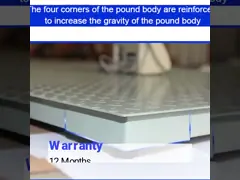 China Industrial Electronic Balance Platform Floor Weighing Scales with Customized OBM Support and Carbon Steel for sale