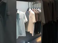 Regular Fit Striped Polo T Shirts Quick Dry Odm With Custom Logo Knitted Fabric