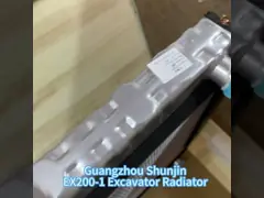 TMY Hitachi EX200-1 Excavator Radiator Water Cooler Radiator with OEM Options