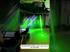 Pushing Limits with a 100W Laser moving head | Incredible Light Show
