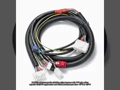 China Electromagnetic Shielding Wiring Harness with PVC Pipe, -40°C to 125°C for sale