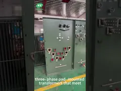China 750 kVA Three Phase Deadfront Pad Mount Transformer Compact | 6.3-66 kV Input | <50 dB Noise Level for sale