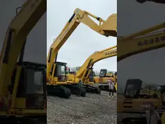 Original Japanese Imported Komatsu PC200-8 Excavator with a Working Weight of 20 Tons