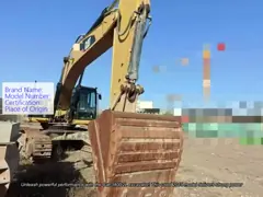 Srong Power Low Fuel Consumption and High Productivity Mining Cat 340d2l Excavator