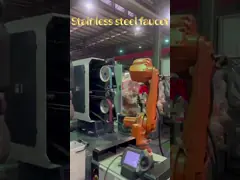 China Fully Automatic Robot Grinding And Polishing System For Filter Cavity And Housing for sale