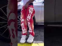 Custom logo Applique Embroidery Cropped Hoodies Black Rhinestone Printing Hoodies for Men Zip up Fre