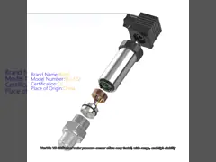 Easy to Install and Maintain Smart Water Pressure Sensor with Rational Design and Long-Term Aging Testing