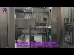 2017 J1 Turkey Constant Pressure 24-head 3-in-1 Filling and Labelling Line