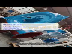 Francis Turbine Generator with 100kw-20mw Power Range Customized Color and 4.3-18.2m3/s Discharge