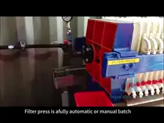 Fácil mantenimiento Máquina de deshidratación de lodos Método de control PLC 10 minutos / días Frecuencia de mantenimiento 0,8-8% Concentración de alimentación