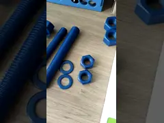 A193 B7/A320 L7 Fully Threaded Studs with Corrosion Resistance PTFE Coating