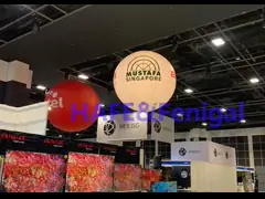 China 600W PVC Tripod Pearl Balloon Lamp 90cm Advertising Decoration Model, Exhibition Event Lighting Guide Two-in-One for sale