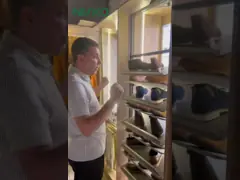 China Wardrobe Rotating Vertical Cabinet Shoes Rack Basket for sale