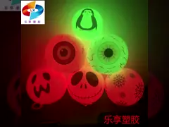 China Inflatable And Luminous Halloween Ball Pumpkin Eyes Ghosts And Little Devils for sale