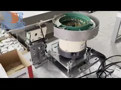 Precise Orientation Vibratory Bowl Feeder Rotary Magnetic Vibrating Metal Stamping Parts