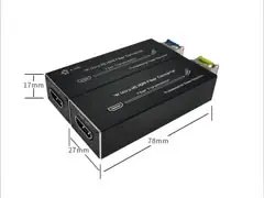 Micro Mini 4K HDMI Fiber Extender Supports all modes up to 4K*2K@30Hz Resolution