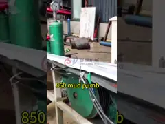 China 127mm Inlet Pipe Diameter Diesel Engine Mud Pump For Hydraulic Drilling Rig for sale