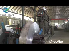 PLC Controlled Carbon Steel Tube Roll Forming Machine 20-100m/min