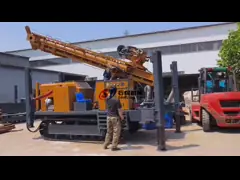 1000 Meters Deep Underground Pneumatic Drilling Rig For Water Well Borehole