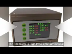 광산용 LCD 디스플레이가 있는 휴대용 광섬유 북극 탐지기