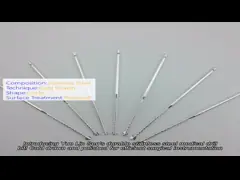 Durable Spiral Medical Drill Bit for Efficient Surgical Instrumentation