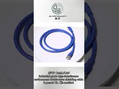 China Cat 7 SFTP Shielded 10Gbps Ethernet RJ45 Network Patch Cable  SFTP Cat7 Rj45 Plug Network Lan Cable 1000ft Ethernet Cable for sale
