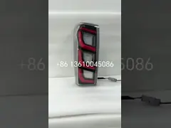 ABS Plastic Aftermarket Modified LED Tail Lamp Rear Light For For 2012-2019 Dmax