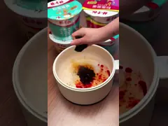 You can make the hot chicken insant noodles this way!