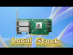 ConnectX-5 Ex EN 멜라녹스 네트워크 접속기 카드 MCX516A-BDAT 40GbE 2x 공항 QSFP28 4.0 X16