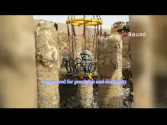 China Pile Foundation Cutting Machine Noise Level ≤85dB 1000-1200kg Weight Max 500mm for sale